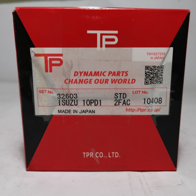 TP Piston Ring For ISUZU 10PD1 (32603) | Shopee Philippines