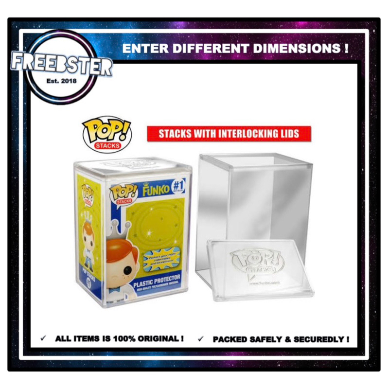 Funko Pop Protector (Pop Stack Protector) Funko Pop Hard Case “Acrylic ...