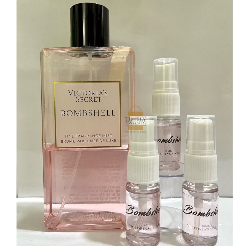 10ml Victoria’s Secret Bombshell Fine Fragrance Mist | Shopee Philippines
