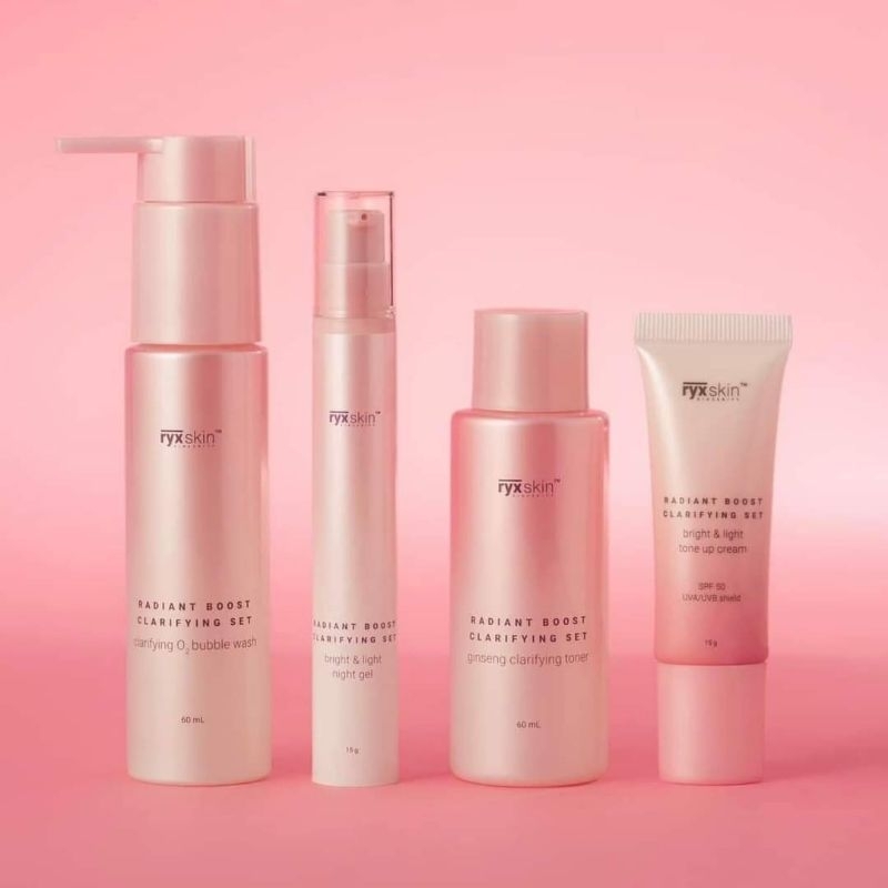 RYX RADIANT BOOST CLARIFYING SET & PER PIECE (KOREAN FORMULA) | Shopee ...