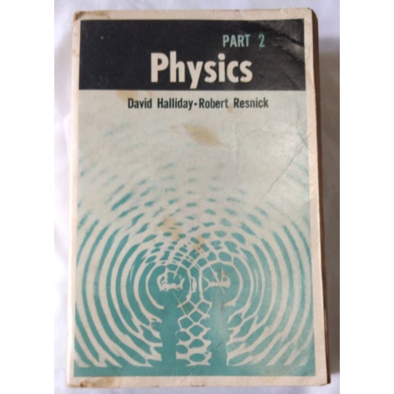 PHYSICS, Part 2. David Halliday, Robert Resnick | Shopee Philippines