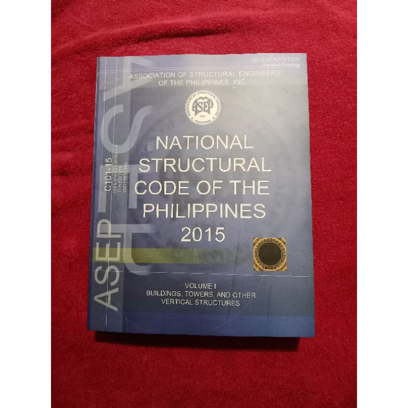NATIONAL STRUCTURAL CODE OF THE PHILIPPINES 2015 (Black and white ...