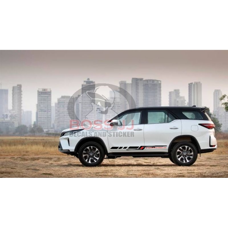 TOYOTA FORTUNER BODY DECALS 2 | Shopee Philippines