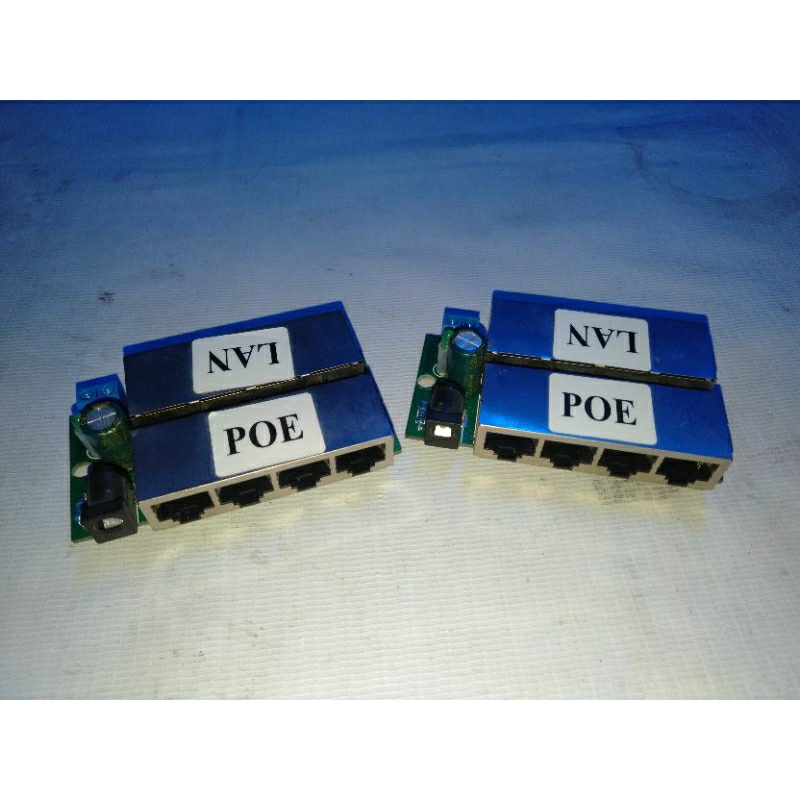 POE switch hub 12v 24v 10/100 | Shopee Philippines