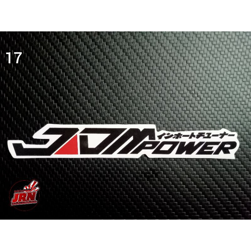 Japan Jdm Sticker Vinyl Laminated - JDM Japan Inspired | Shopee Philippines
