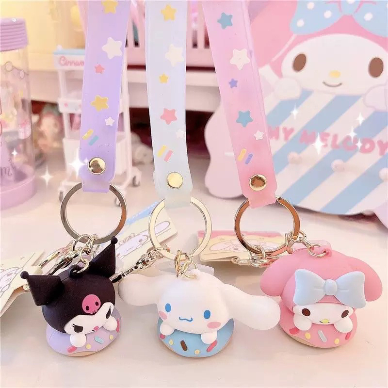 Sanrio cute characters keychain female exquisite cartoon high-end ...