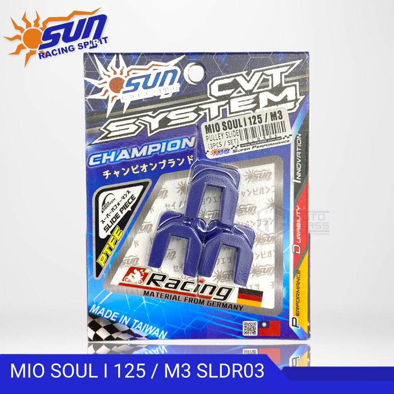 SUN SLIDER MIO SOUL I 125 / M3 SLDR03 | Shopee Philippines