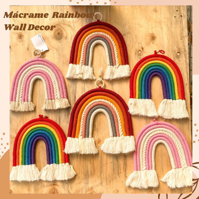 Boho Rainbow Wall Decor for Home Living Nursery | Shopee Philippines