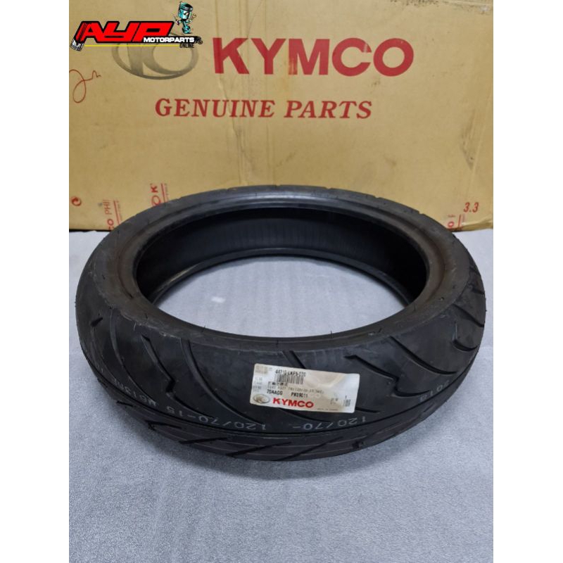 Kymco Genuine MAXXIS Front Tire 120/70-15 - XCITING 400 (44710-LKF5-E00 ...
