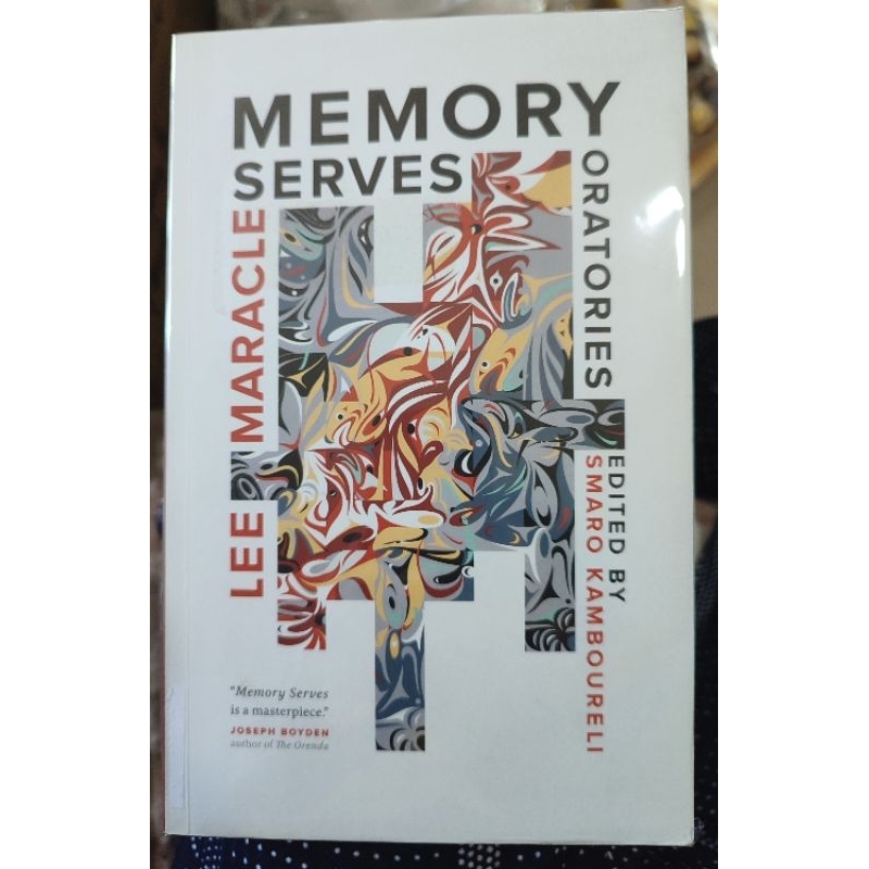 Kalibruhan:Lee Maracle: Memory Serves: Oratories | Shopee Philippines