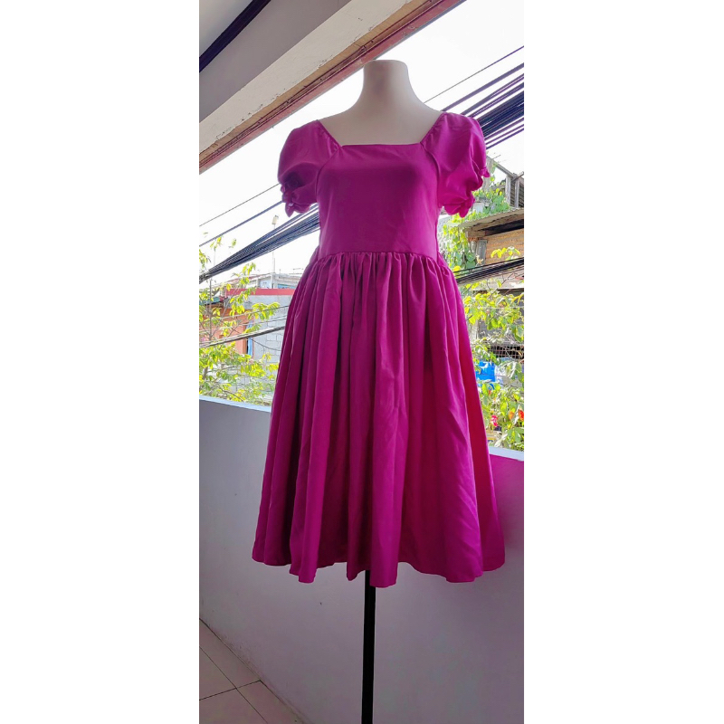Long plain dresses for kids/semi-gowns | Shopee Philippines