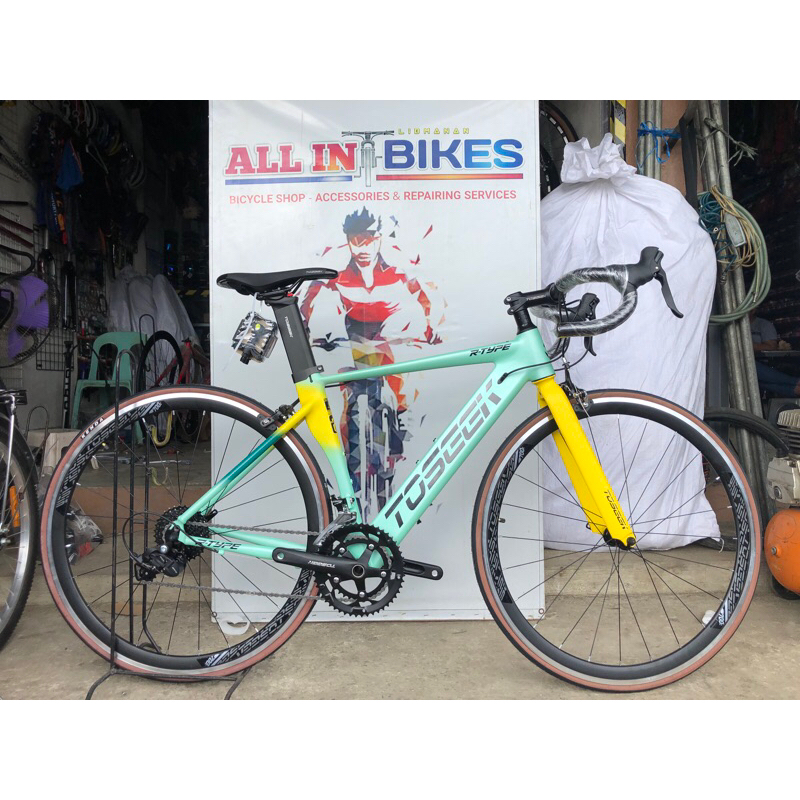 TOSEEK RTYPE AERO Road Bikes 2*9Speed STI Model With Freebies | Shopee ...