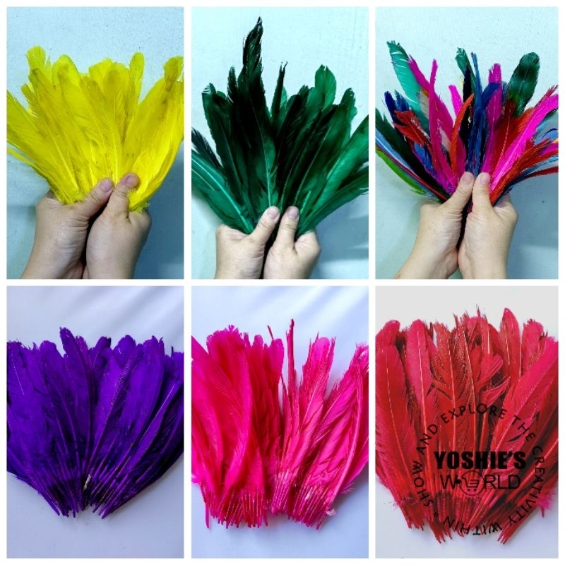 30 grams CHICKEN Balahibo Feather PAKPAK for DIY crafting decorations ...