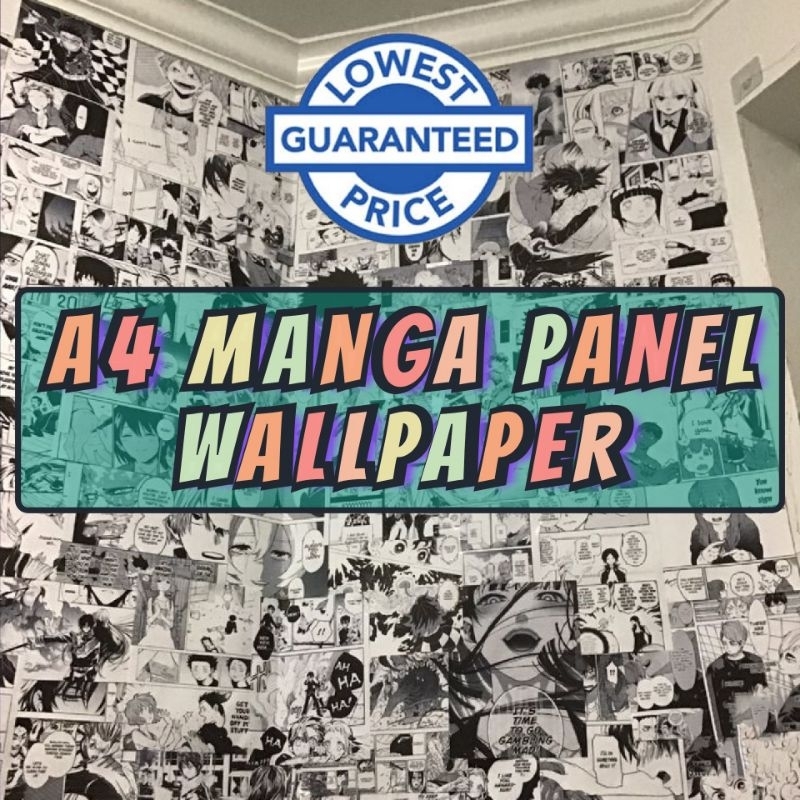 A4 Manga panel wallpaper sticker - Wholesale | Shopee Philippines