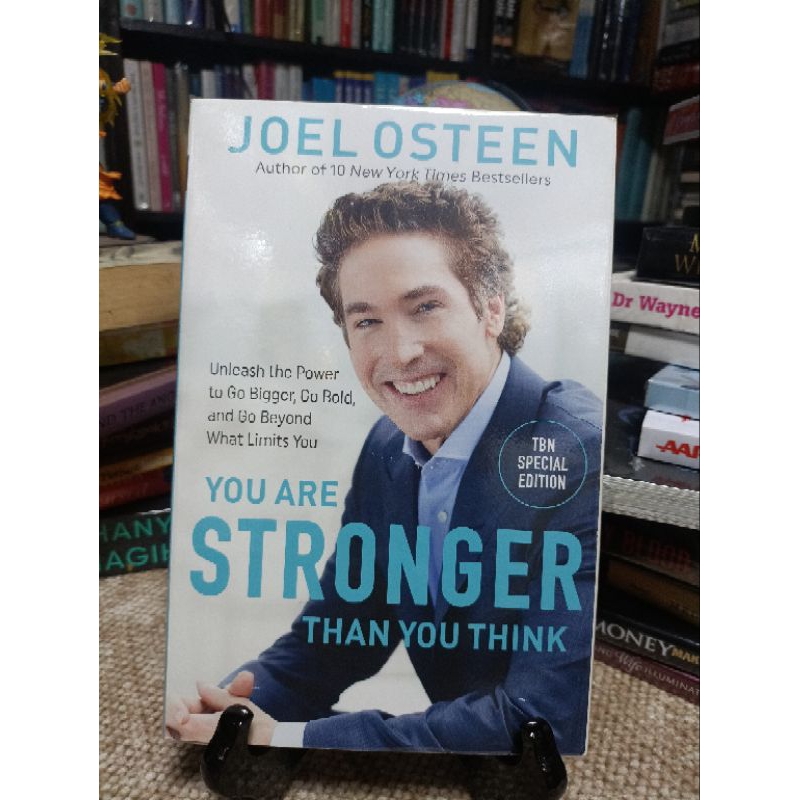 YOU ARE STRONGER THAN YOU THINK by JOEL OSTEEN | Shopee Philippines