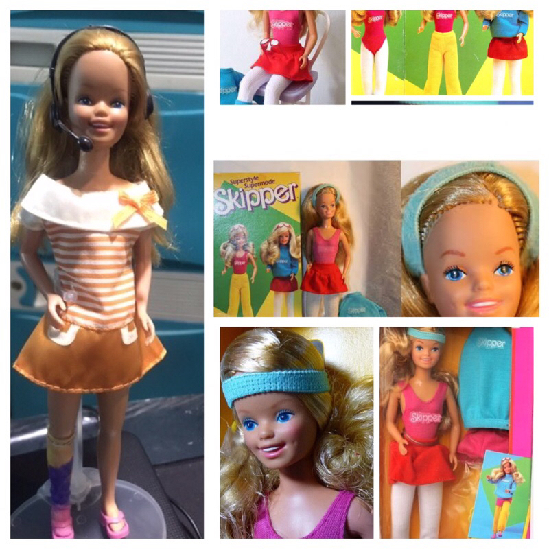 1984/1985 vintage hotstuff superstyle skipper barbie doll | Shopee ...