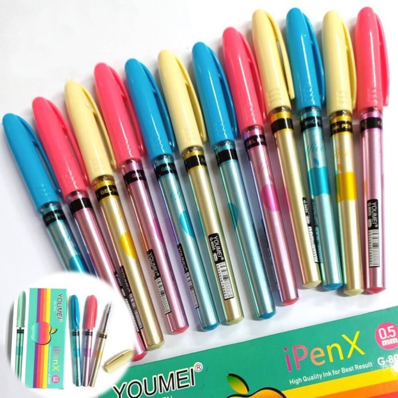 G-8005 IPen 8 IpenX Gel Pen Sign Pen 0.5mm YOUMEI Apple 1Box/12Pcs ...