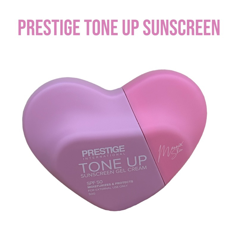 Prestige Tone Up Sunscreen Gel Cream SPF50 50g | Shopee Philippines