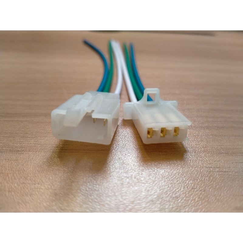 3-Wire Connector Socket (Male & Female)1 pc | Shopee Philippines
