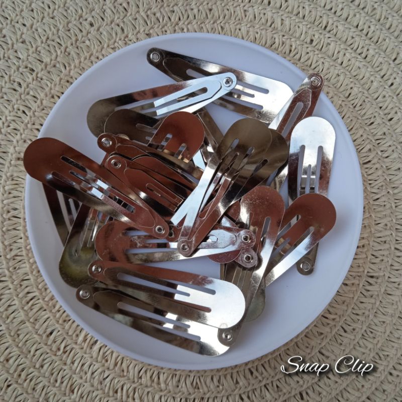 DIY Hair Clip - Snap Clip (10pcs) | Shopee Philippines