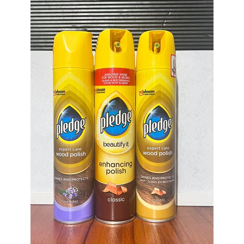 Pledge Multisurface Cleaner Spray 250 Ml (UK) Jasmine Fragrance For ...