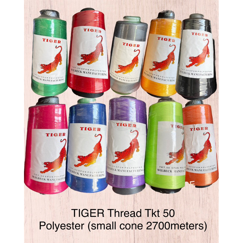 Tiger THREAD Sewing Thread SINULID Tkt50 small cone big cone LOWEST ...