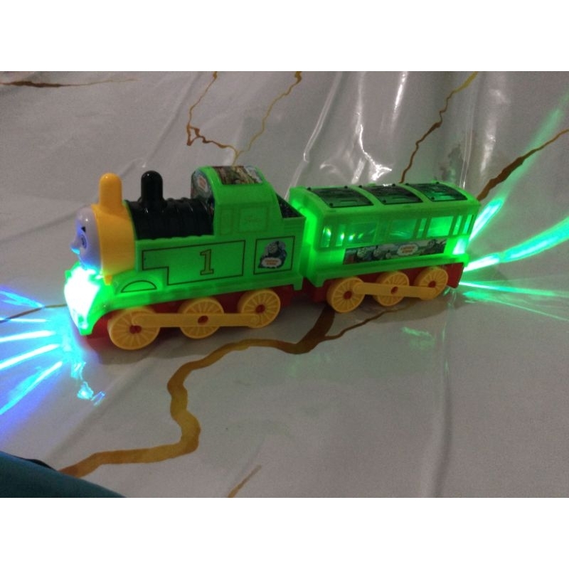 cartoons and friends train with light & music battery operated one ...