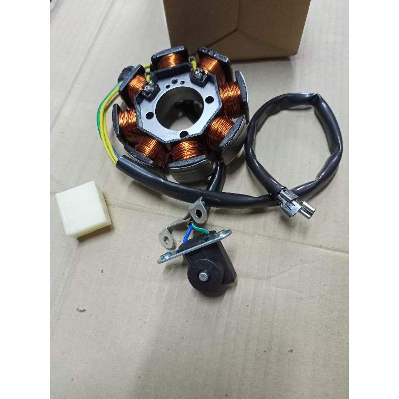 Stator for Chariot 175 (Rusi) 8 coil DC type | Shopee Philippines