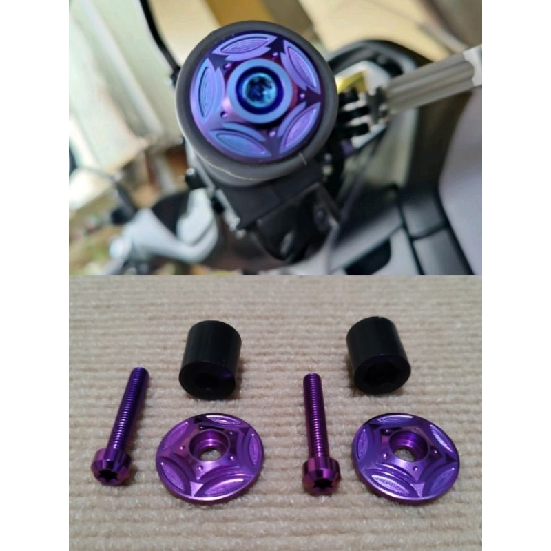 GR5 Titanium Bar End Pair | Shopee Philippines