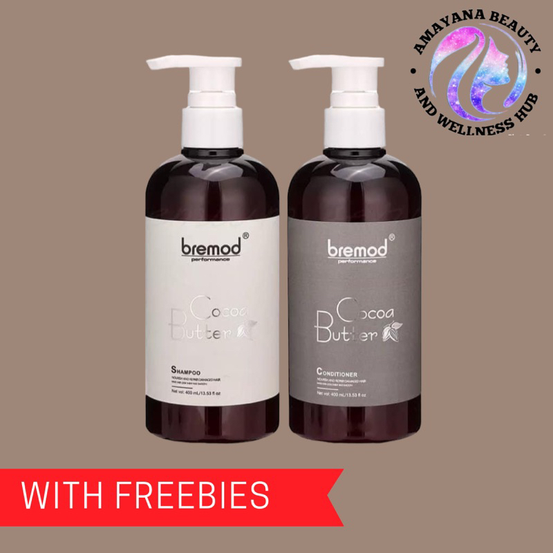 Bremod Cocoa Butter Shampoo and Conditioner | Shopee Philippines
