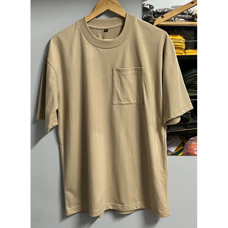 POCKET TEE OVERSIZED 240 GSM | Shopee Philippines