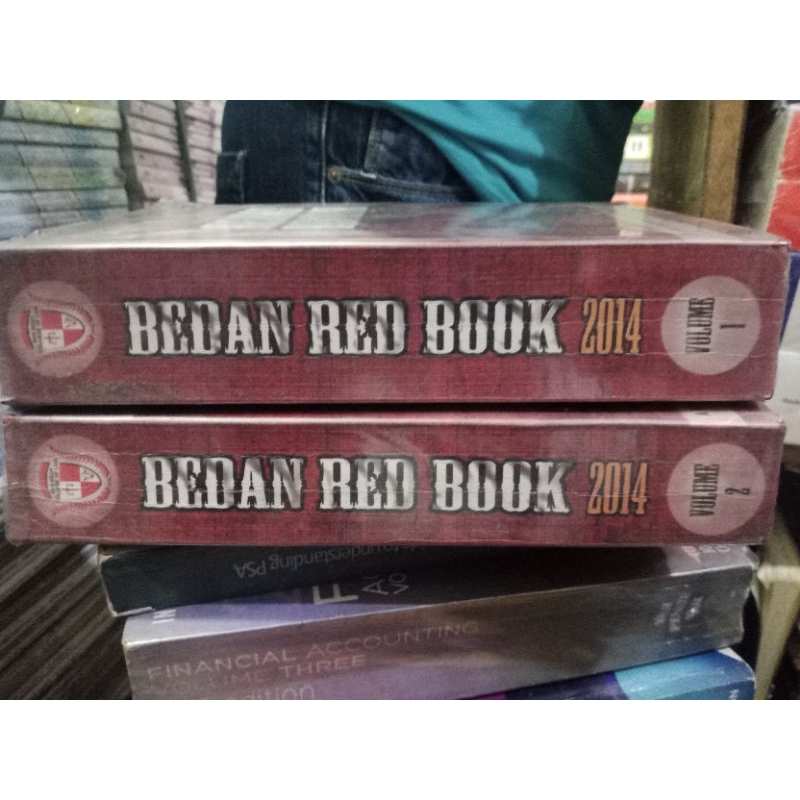 BEDAN RED BOOK SET (USED) | Shopee Philippines