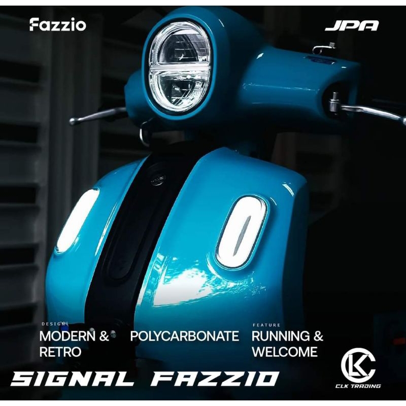 JPA LED FRONT SIGNAL/PARK LIGHT/FLASHER LIGHT FOR YAMAHA FAZZIO WITH ...