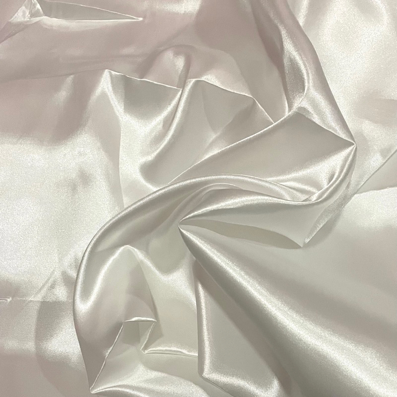 TELA MANILA PREMIUM Soft Light Satin Silk Glossy Cloth Tela Fabric Per ...