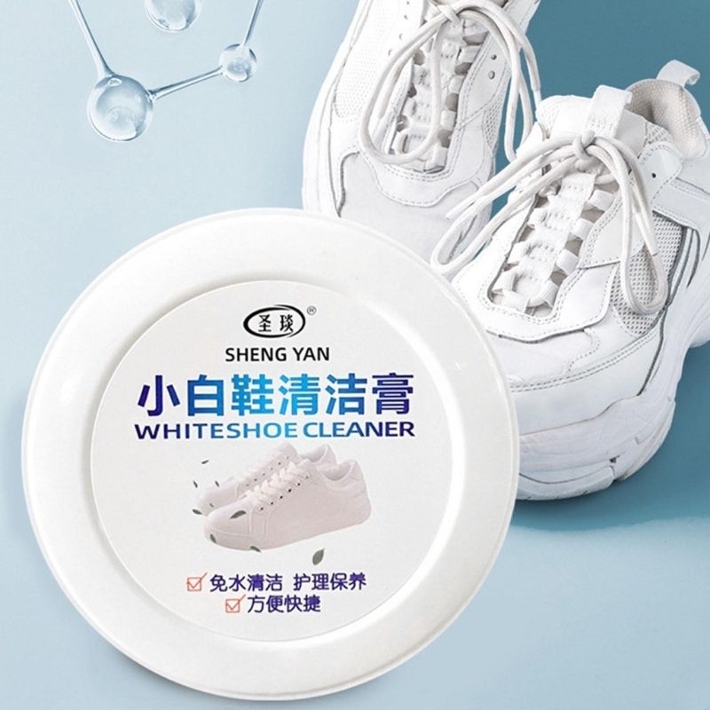 phlove White Shoe Cleaner Cleaning Cream No Water Cleaning Multipurpose ...