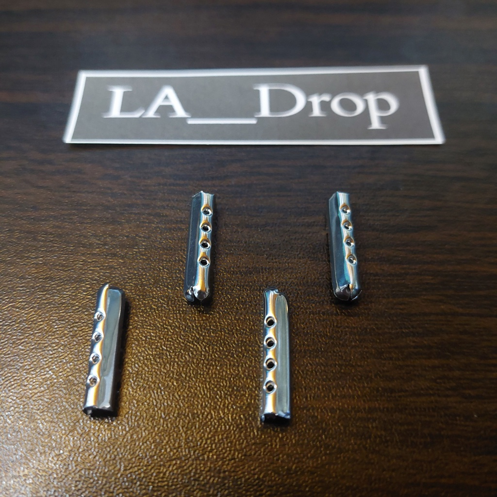 4 PCS Aglets for Shoelaces/Gold, Silver, Iron Black, Bronze | Shopee ...