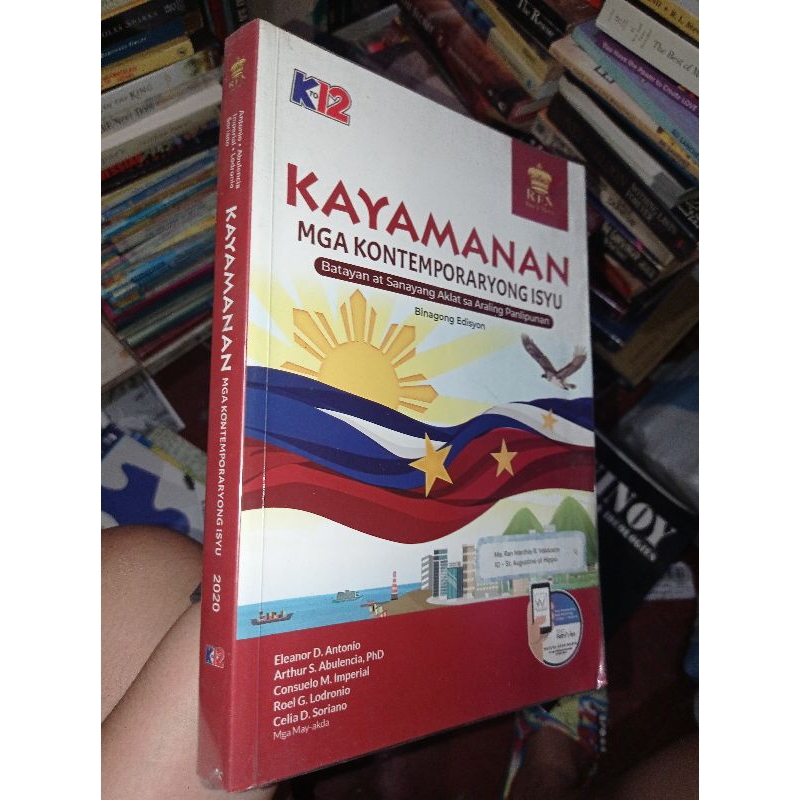 Kayamanan. Mga Kontemporaryong Isyu, Batayan at Sanayang Aklat sa Wika ...