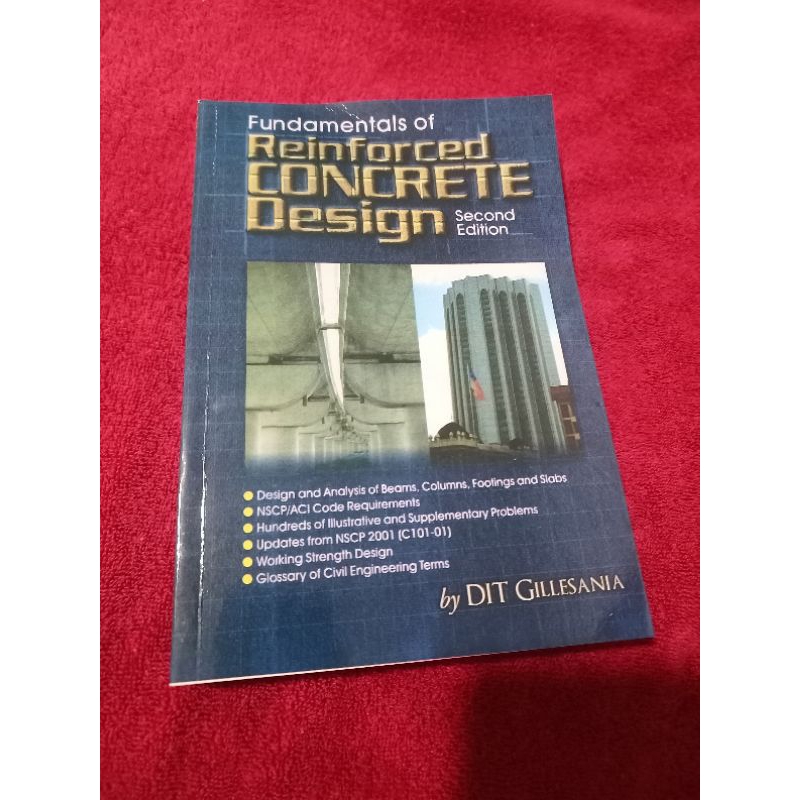 Fundamentals Of Reinforced Concrete Design Second Edition Shopee