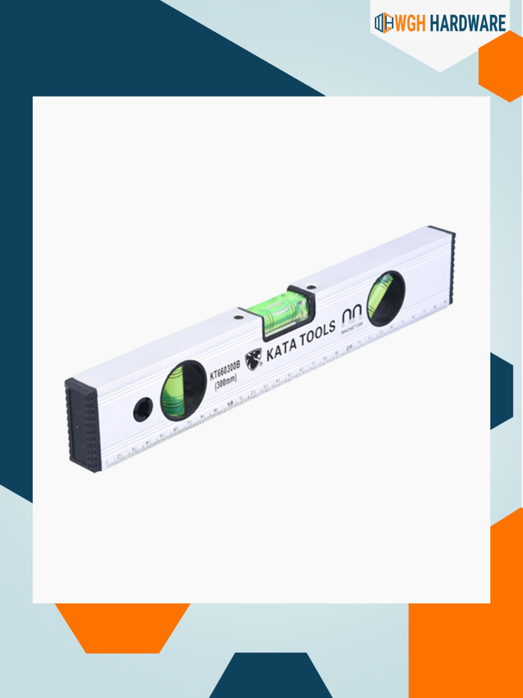 WGH Level Bar 60cm100cm Thicker Aluminum Frame Spirit Level with ...