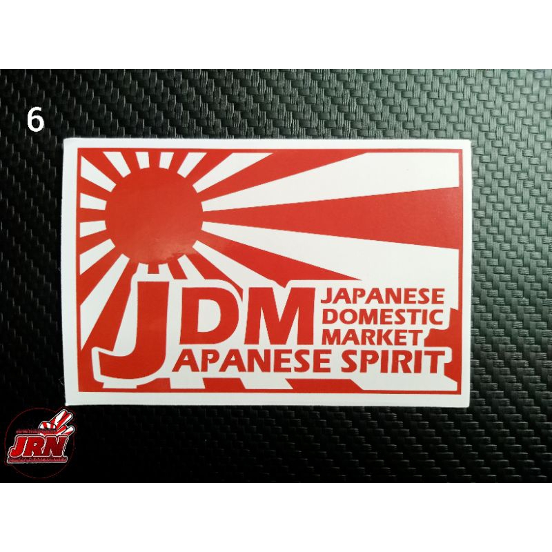Japan Jdm Sticker Vinyl Laminated - JDM Japan Inspired | Shopee Philippines