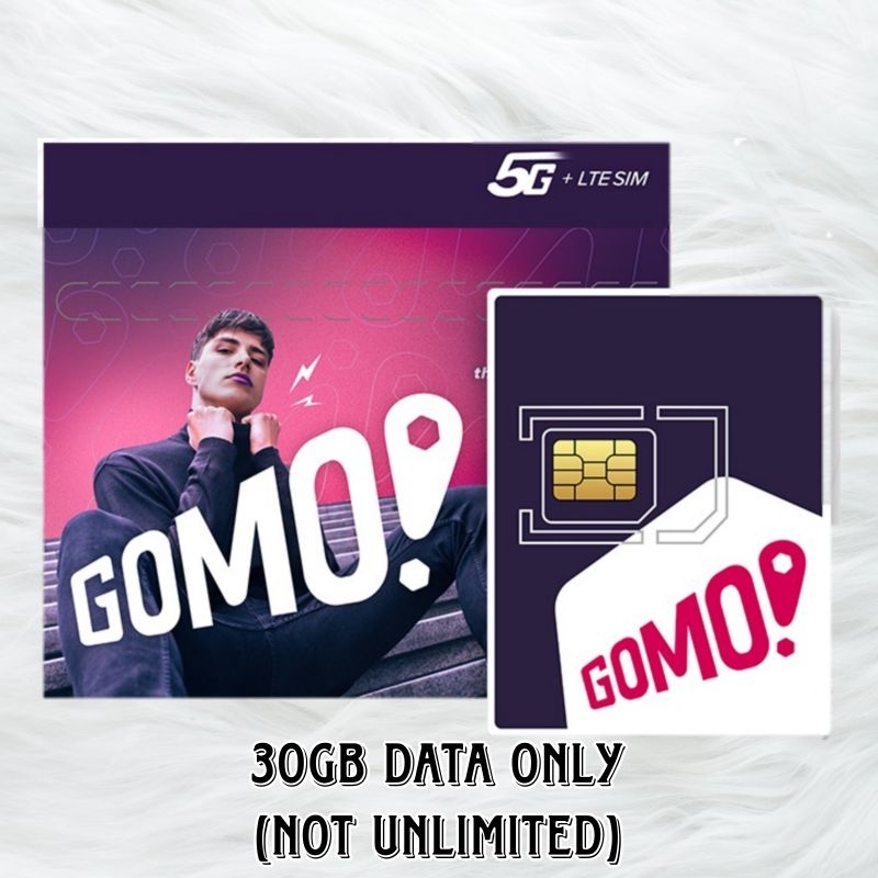 GOMO SIM W/ 30GB NO EXPIRY | Shopee Philippines