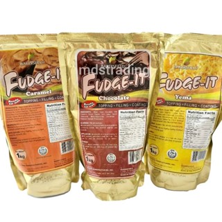 Bakersfield Fudge-it - Chocolate Caramel Yema Ube 1kg Fudge It Topping ...