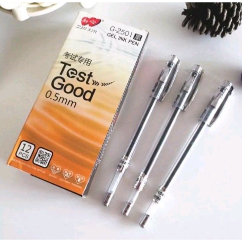Test Good Gel Pen (G-2501) | Shopee Philippines