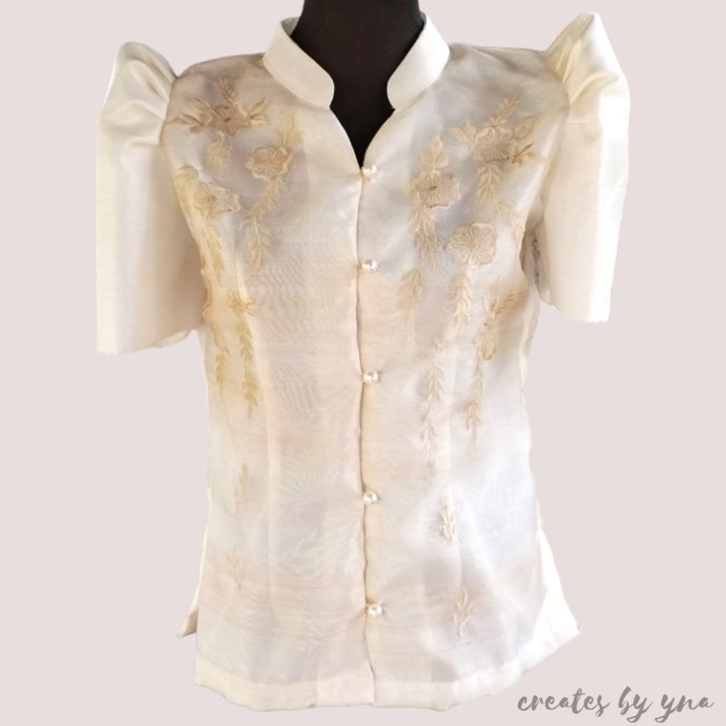 Ladies Barong Maria Clara Sleeves | Shopee Philippines