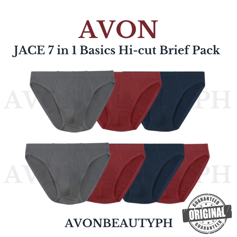 AVON Jace 7 in 1 Basics Hi-cut Brief Pack | Shopee Philippines