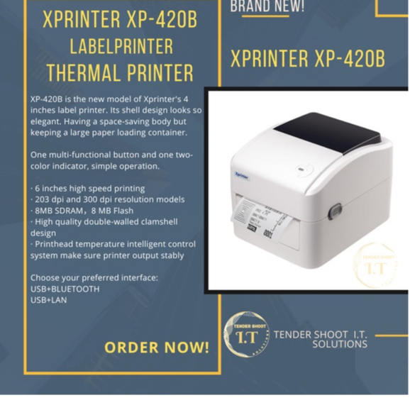 XPrinter XP-420B XP420B XP 420B Label Printer Thermal Printer Waybill ...