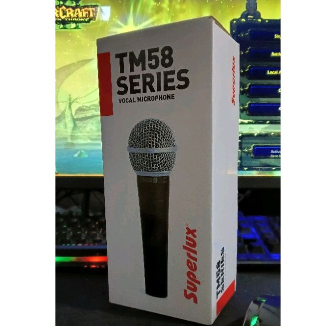 SUPERLUX TM58 SERIES VOCAL MICROPHONE | Shopee Philippines
