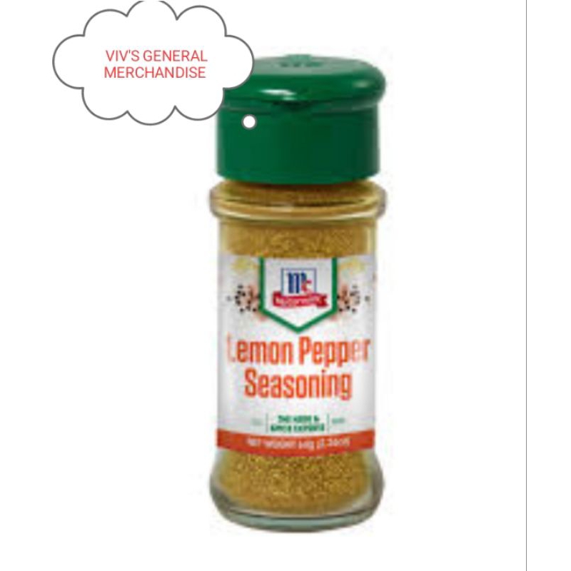 Mc Cormick Lemon Pepper Seasoning ( 64g ) | Shopee Philippines