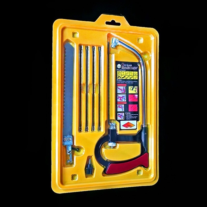 8 In 1 Magic Saw Multi Purpose DIY Metal Wood Glass Saw Kit | Shopee ...