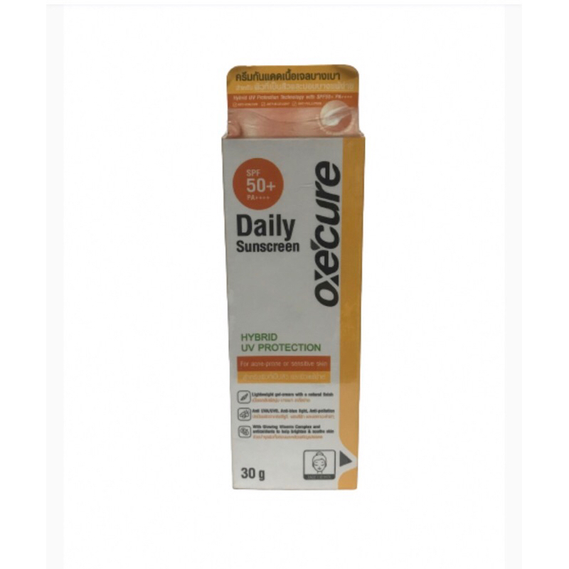 OXECURE Daily Sunscreen 30g | Shopee Philippines